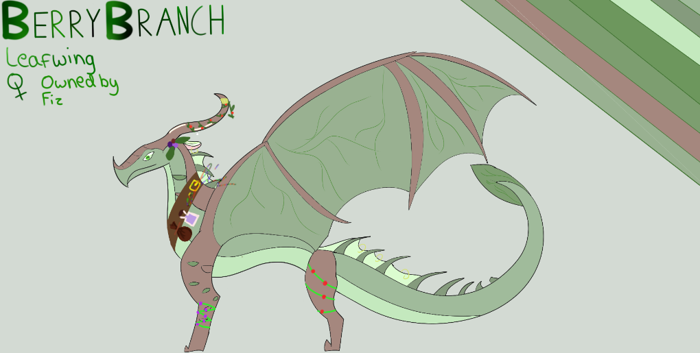 Berrybranch Oc ref leafwing by FizCatArt on DeviantArt Berrybranch Oc ref leafwing by FizCatArt on DeviantArt