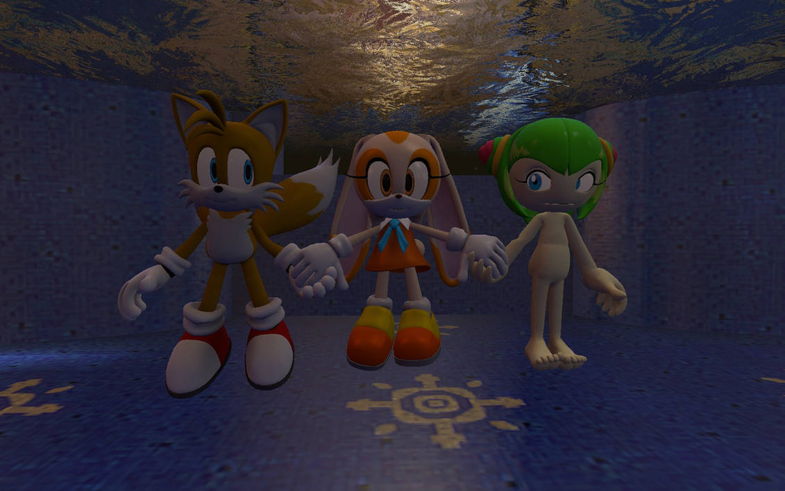 Tails And Cream And Cosmo Underwater By Tailsandcosmoxcream On Deviantart