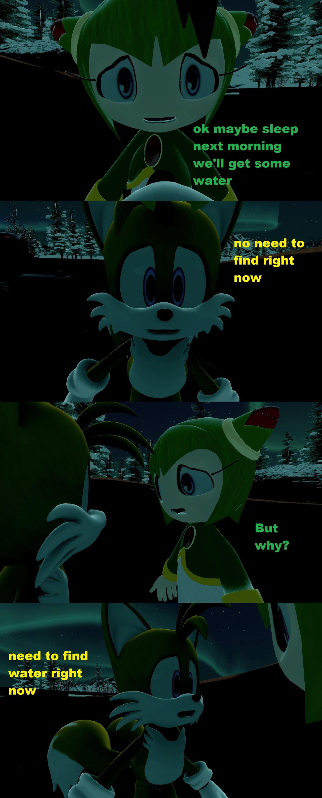 Tails And Cosmo Argue By Tailsandcosmoxcream On Deviantart