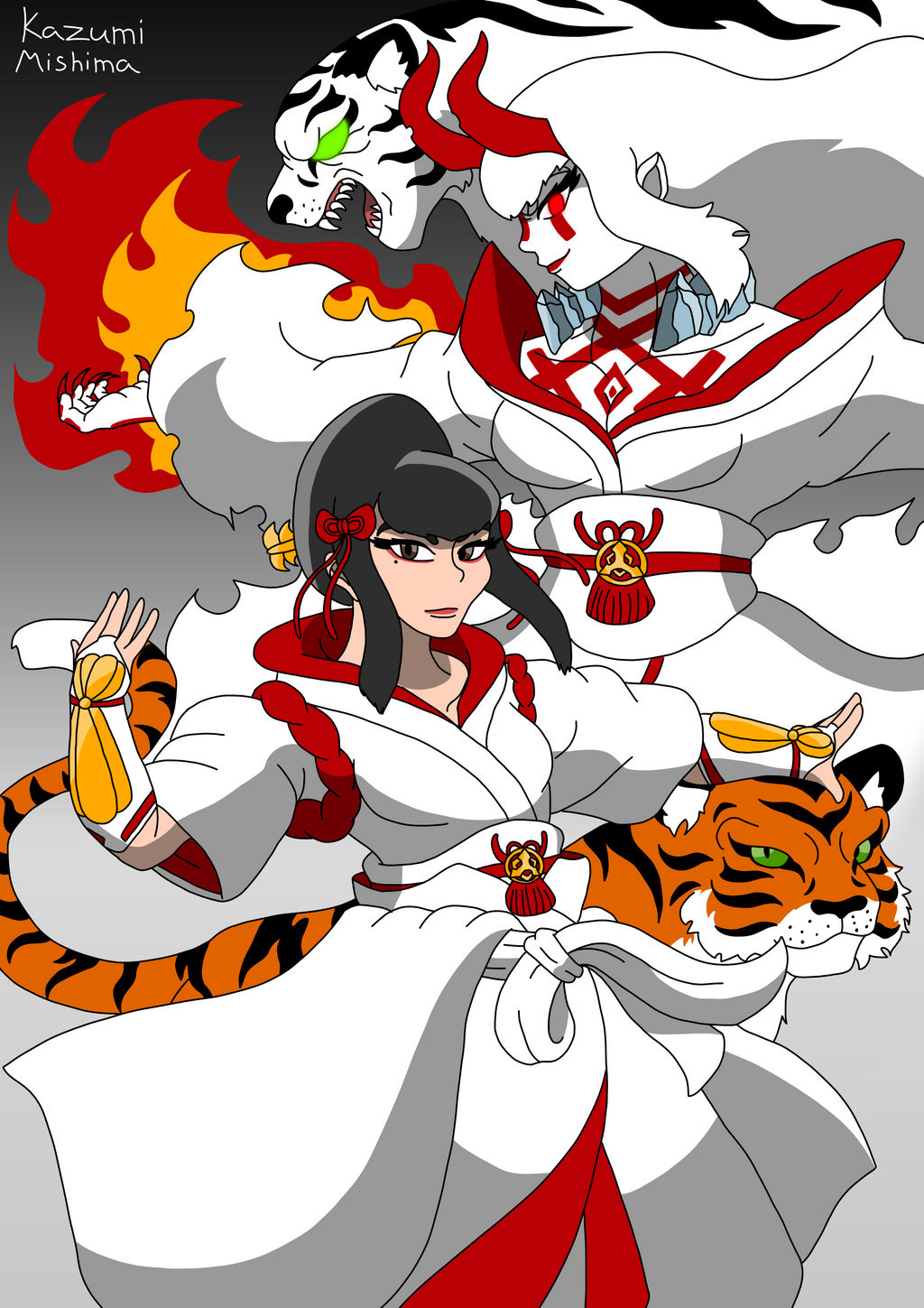 Tekken Kazumi Mishima By Galaxystar X On Deviantart
