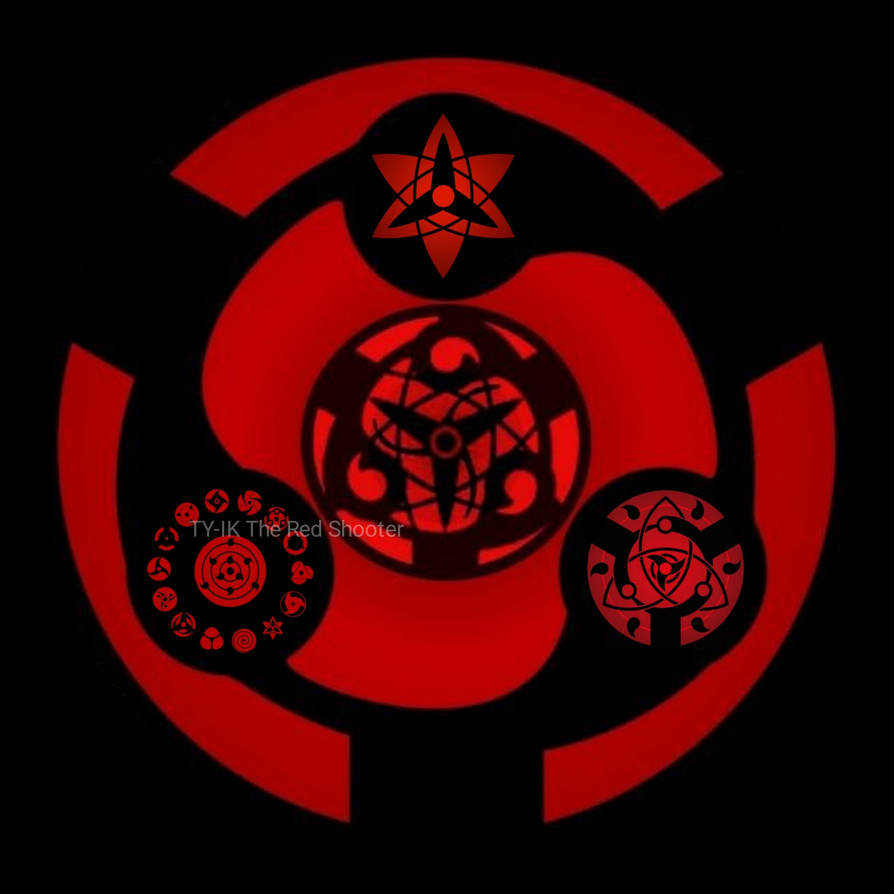 All Mangekyou Sharingan In One Eye By Iktheredshooter On Deviantart
