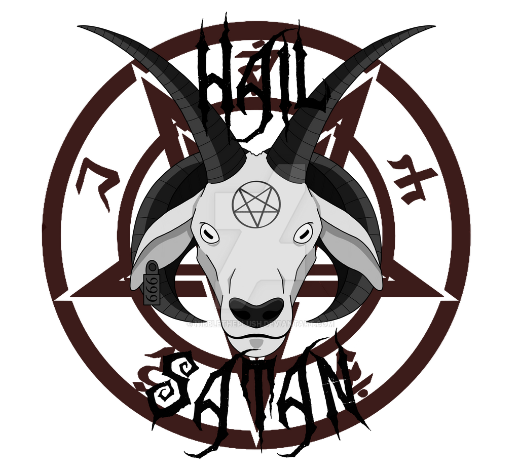 Hail Satan By Nibbletheplush On Deviantart