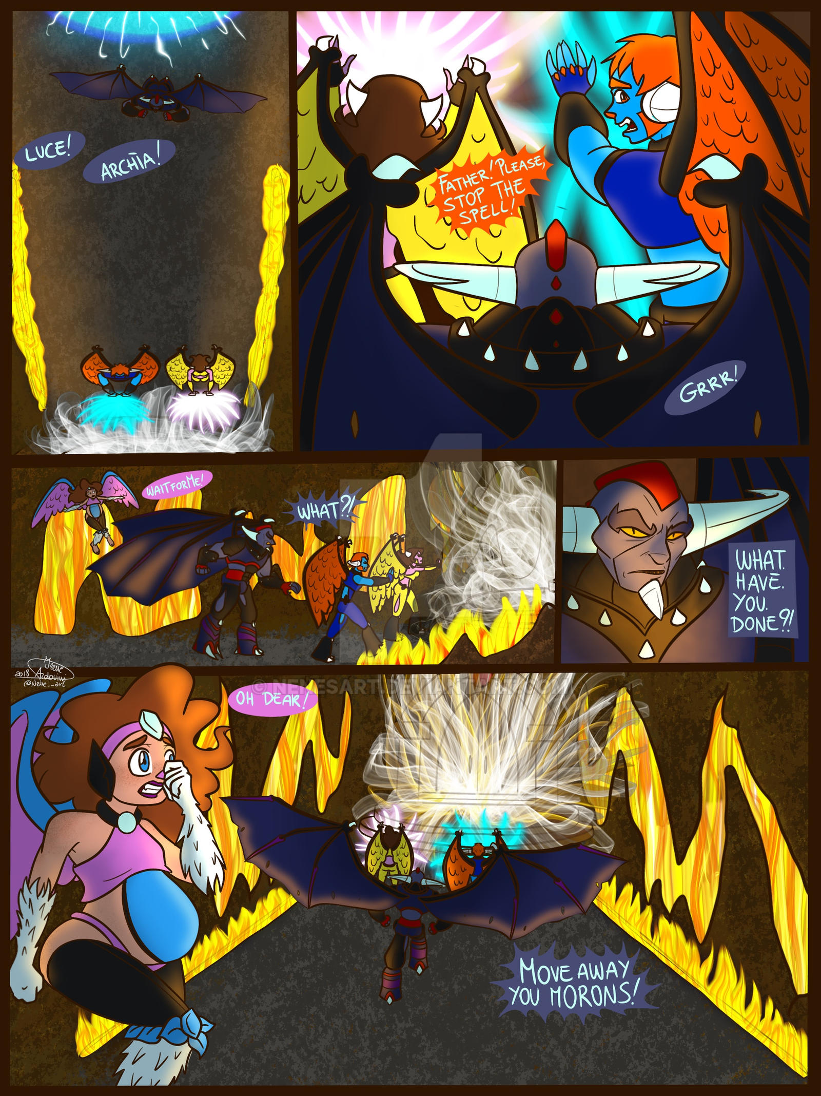 Darkness In Light Pg17 By Nenesart On Deviantart
