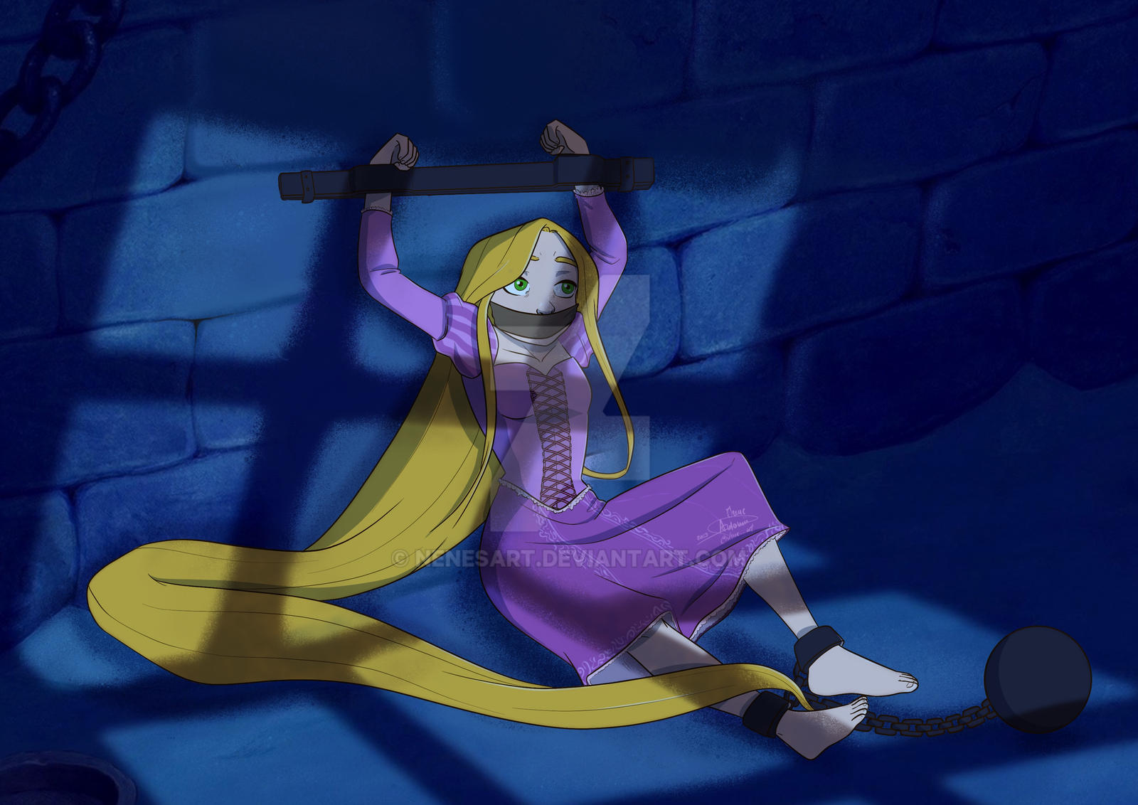 Rapunzel Commission By Nenesart On Deviantart