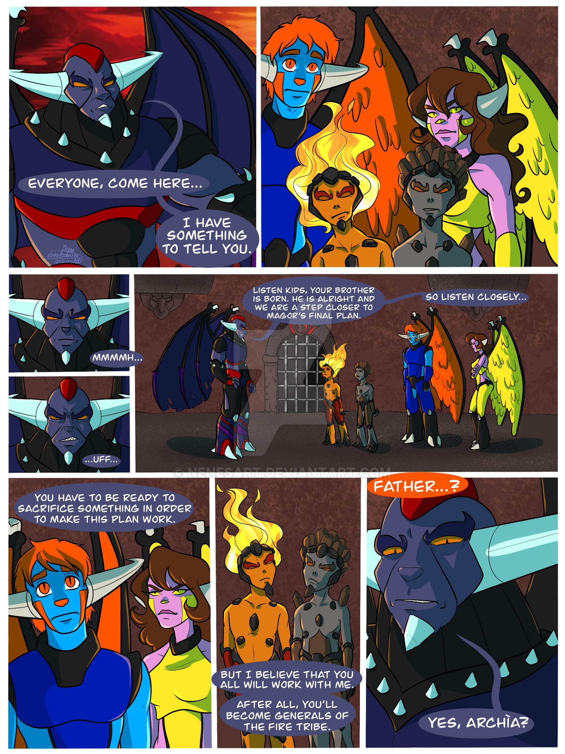 Darkness In Light Pg33 By Nenesart On Deviantart