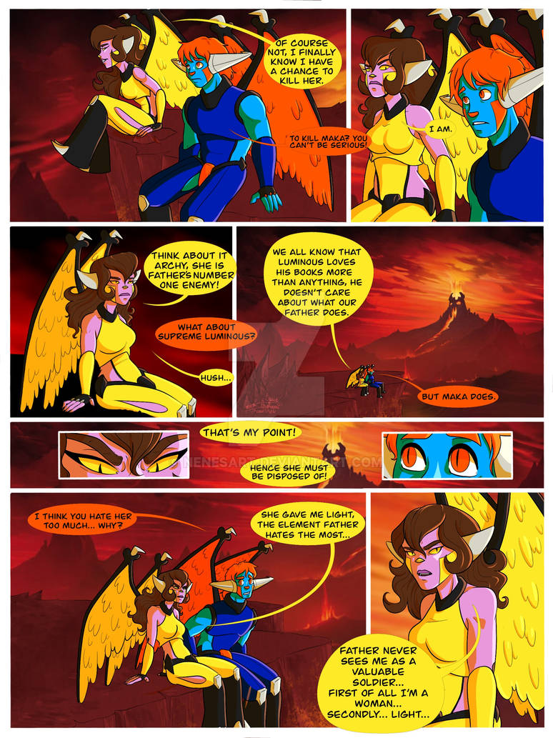 Darkness In Light Pg37 By Nenesart On Deviantart
