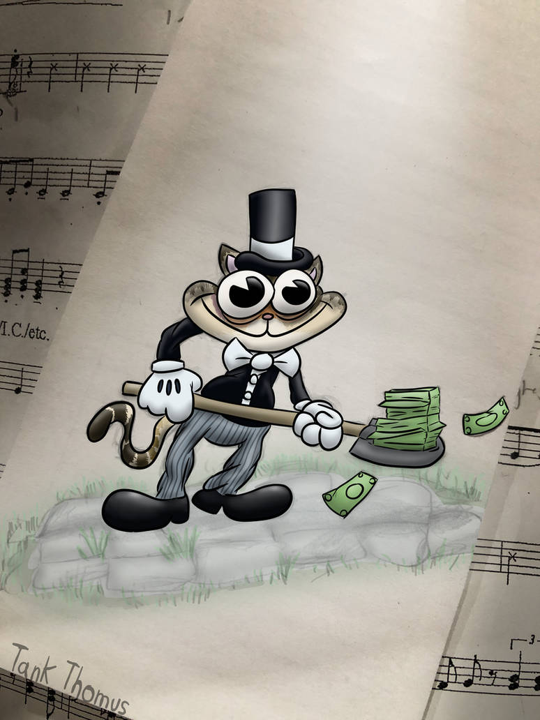 Capitalist Cat By Tankthomus On Deviantart