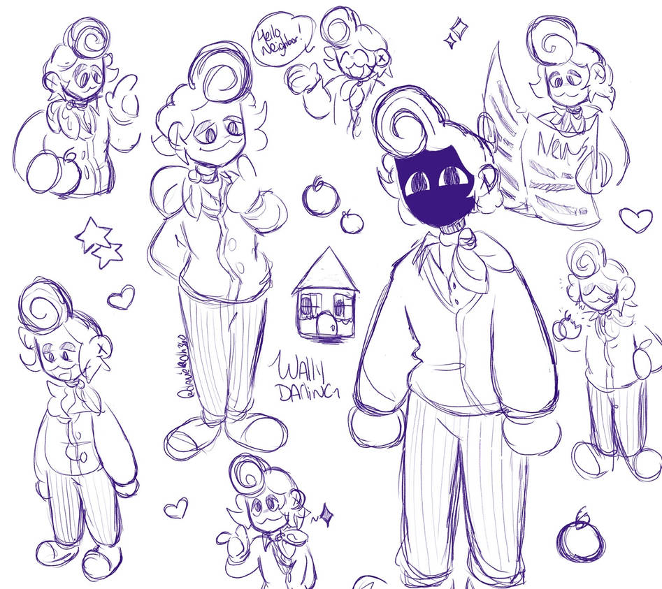 Practicing Drawing Wally Darling By Danieladh360 On Deviantart