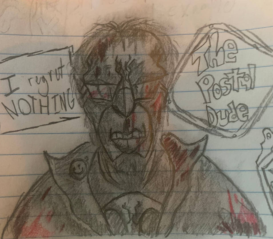 Postal Dude Doodle By Bitchownergaming On Deviantart