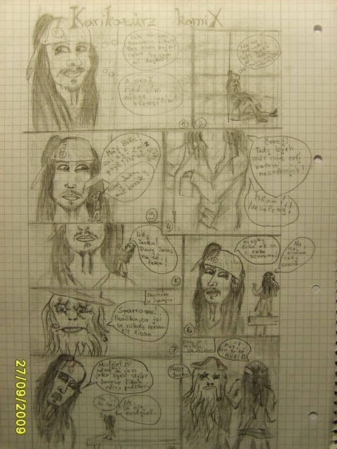 Comics Jack Sparrow By Dyddy555 On Deviantart