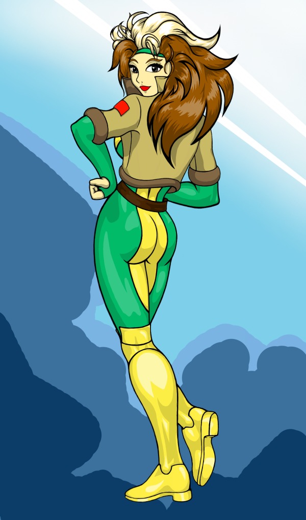 Rogue Pinup By Badspot On Deviantart