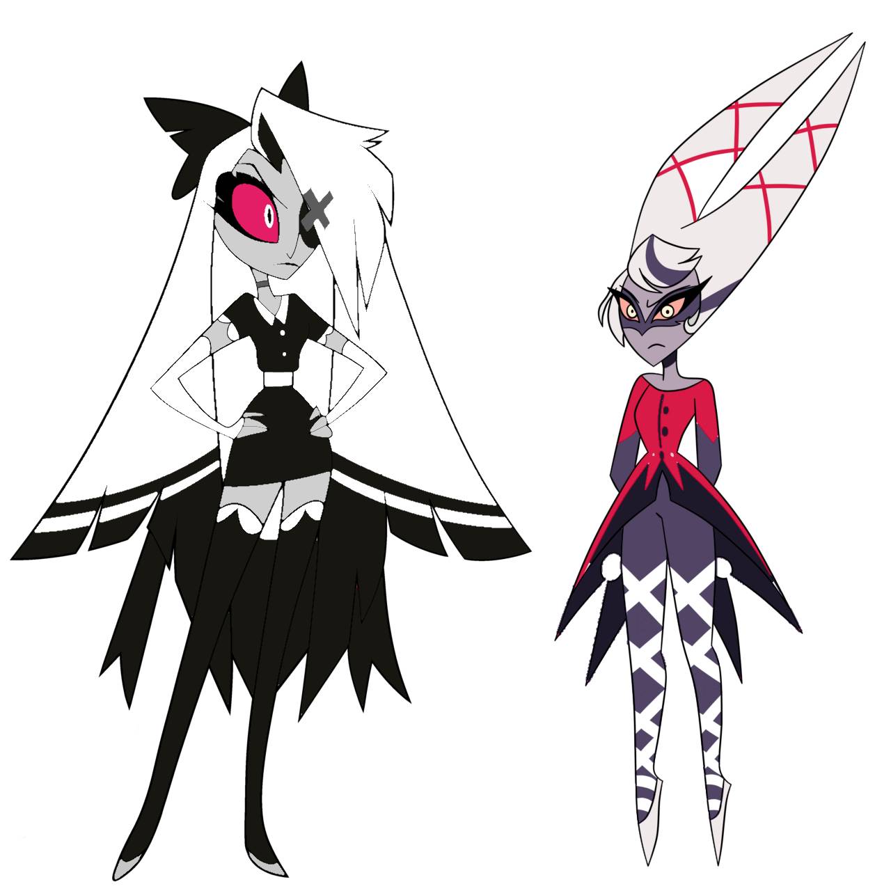 Carmilla Carmine And Vaggie Colors Swapped By Vaggiefloppa On Deviantart