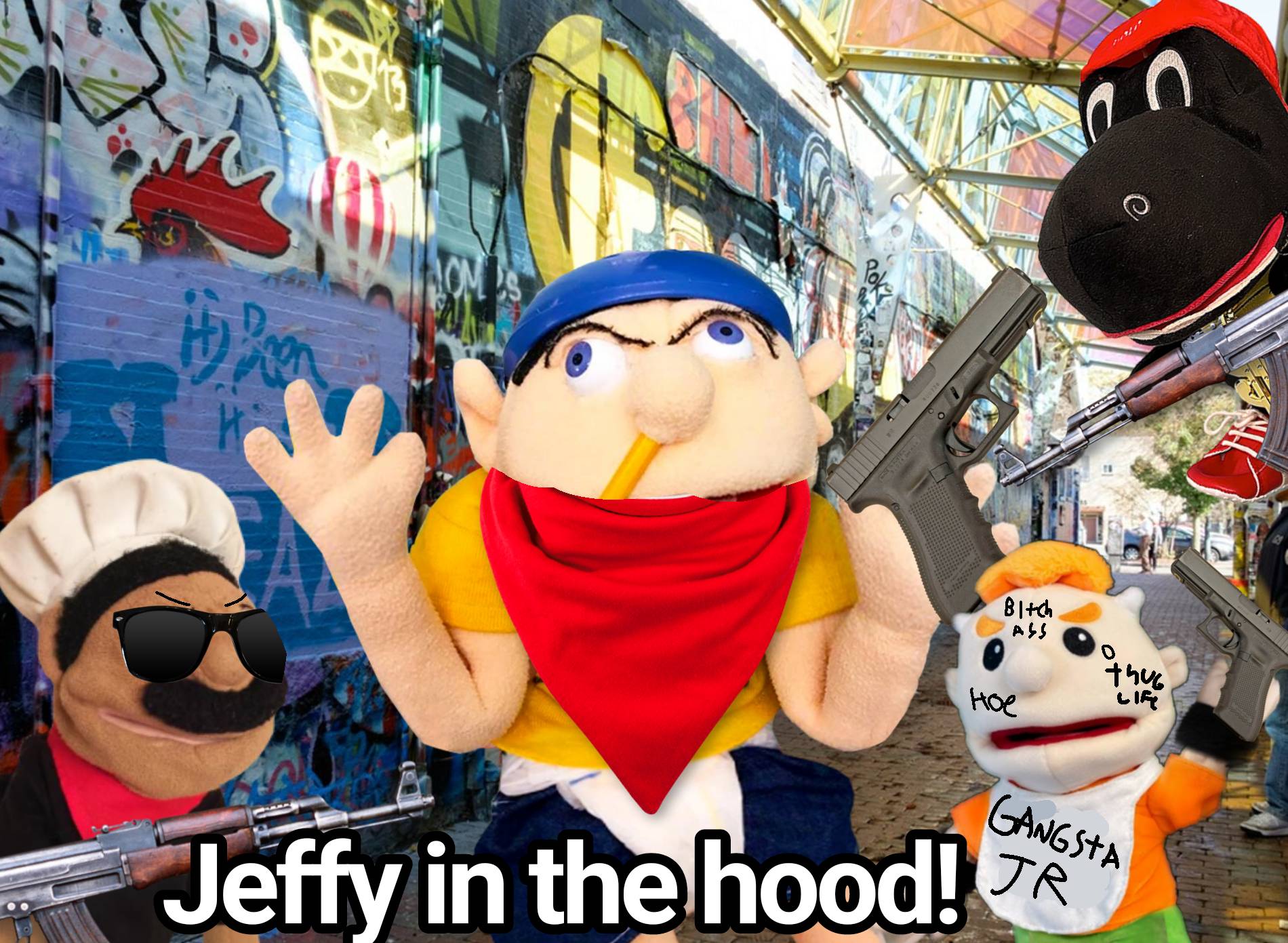 SML idea: Jeffy in the hood! by RandomSMLfanart8 on DeviantArt SML idea: Jeffy in the hood! by RandomSMLfanart8 on DeviantArt