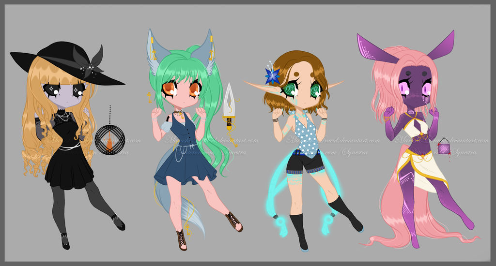 Closed Species Adopt Batch Closed By Lynnmoon On Deviantart