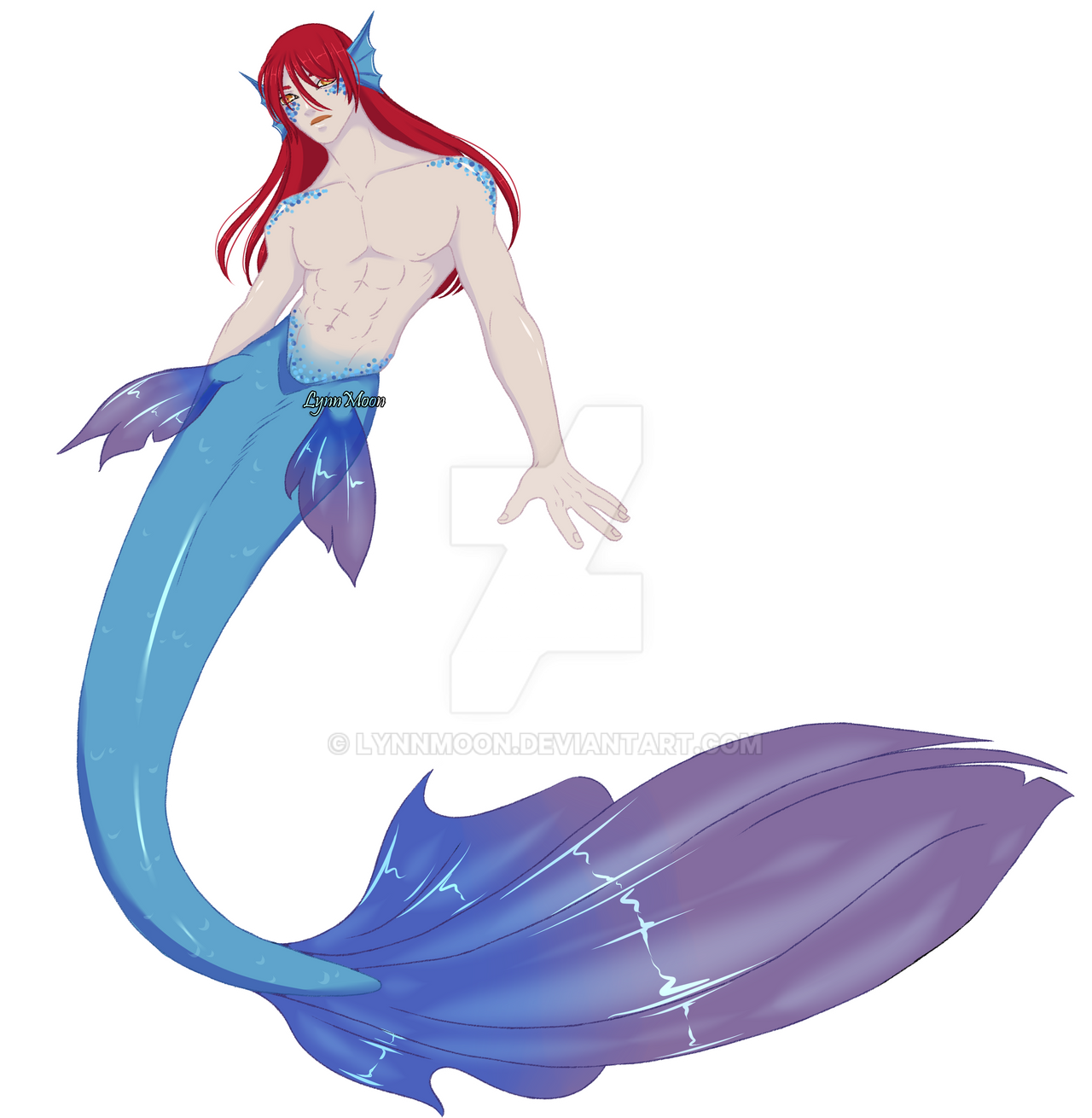 Merman Test Adopt Closed By Lynnmoon On Deviantart