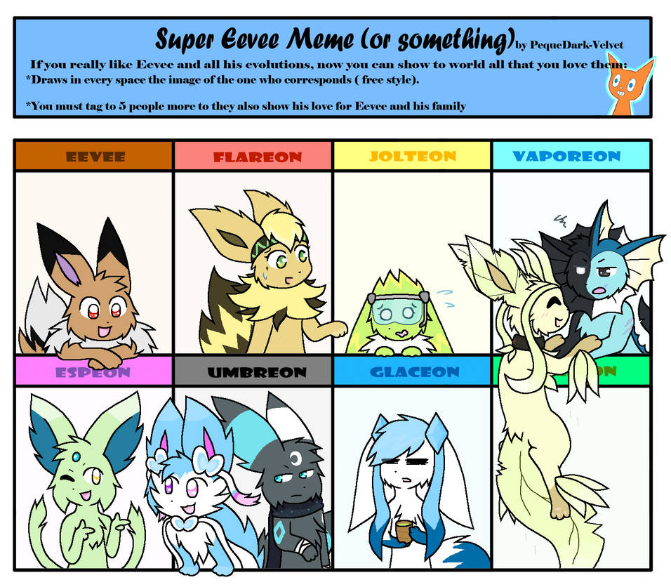 Super Eevee Meme by Kawitekew on DeviantArt Super Eevee Meme by Kawitekew on DeviantArt
