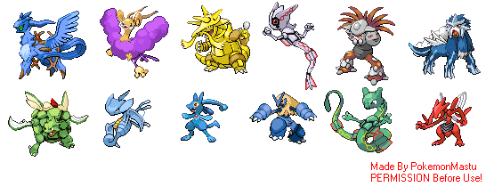 Pokemon Morphs part 2 by PokemonMastu on DeviantArt