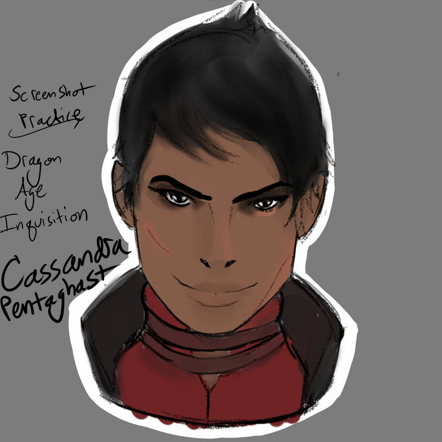 Cassandra Dragon Age Redraw By Just My Moniker On Deviantart