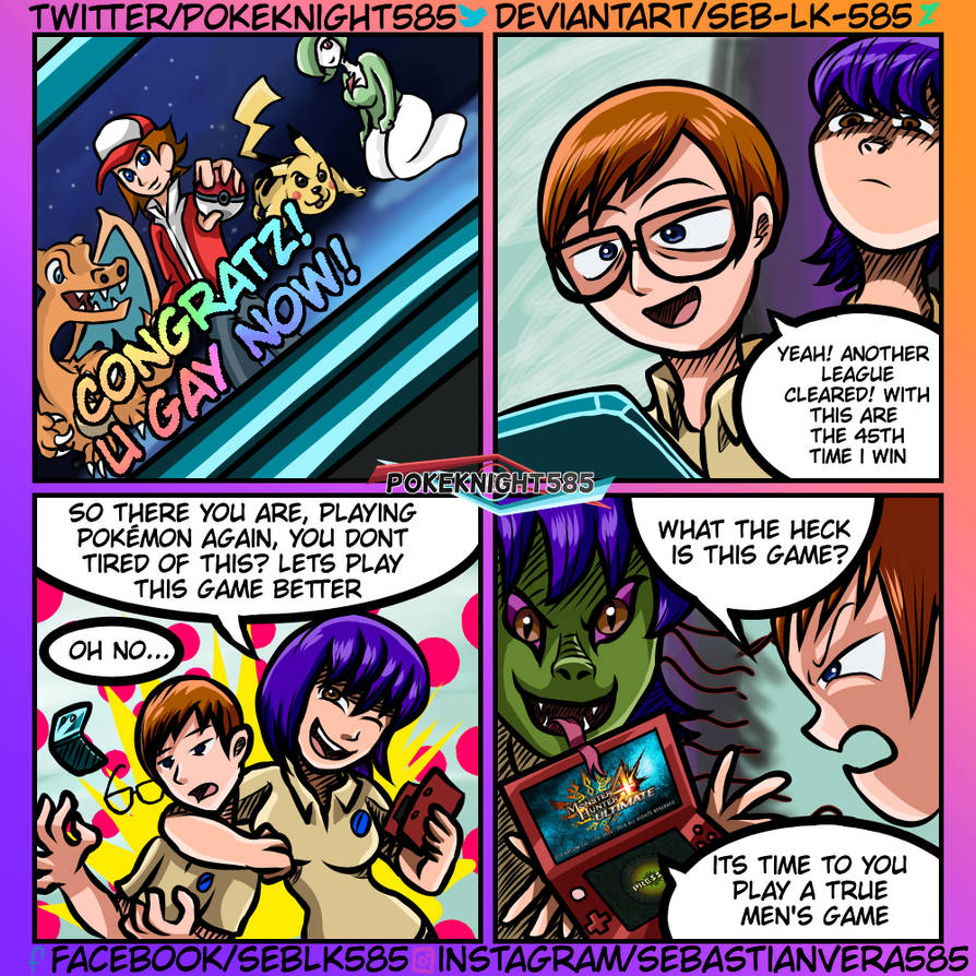 Monster Hunter Sketchs #5 Pokimon (English) by Pokenaito on DeviantArt Monster Hunter Sketchs #5 Pokimon (English) by Pokenaito on DeviantArt