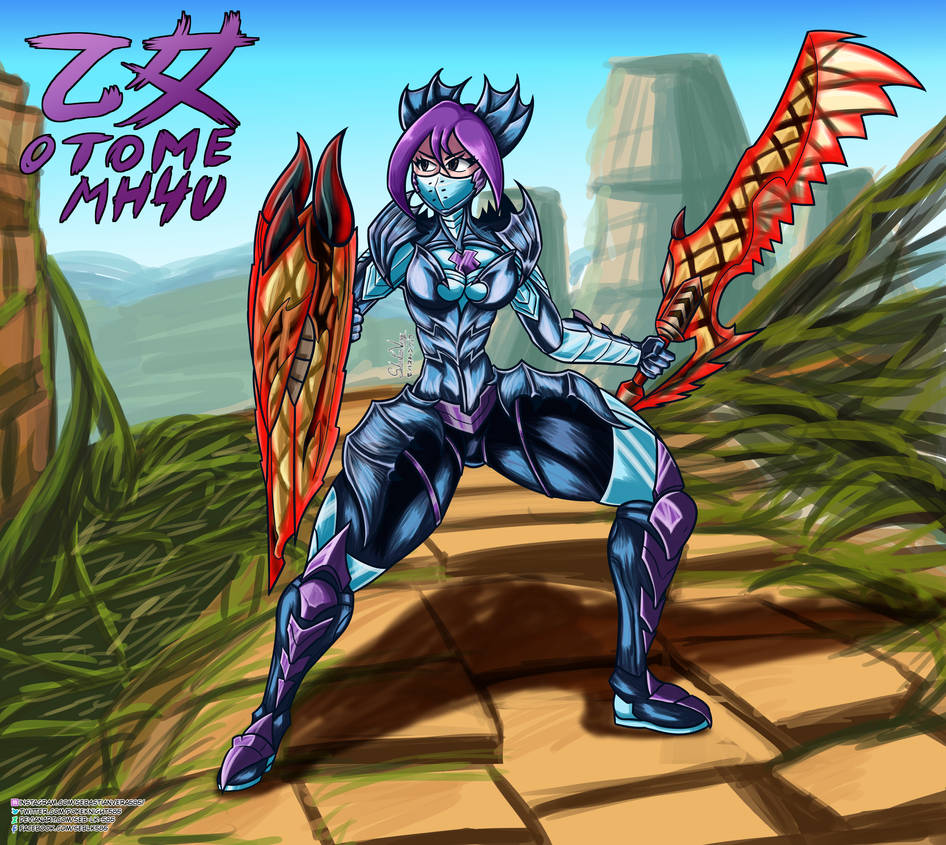 Otome - Monster hunter character (MH4U) by Pokenaito on DeviantArt Otome - Monster hunter character (MH4U) by Pokenaito on DeviantArt