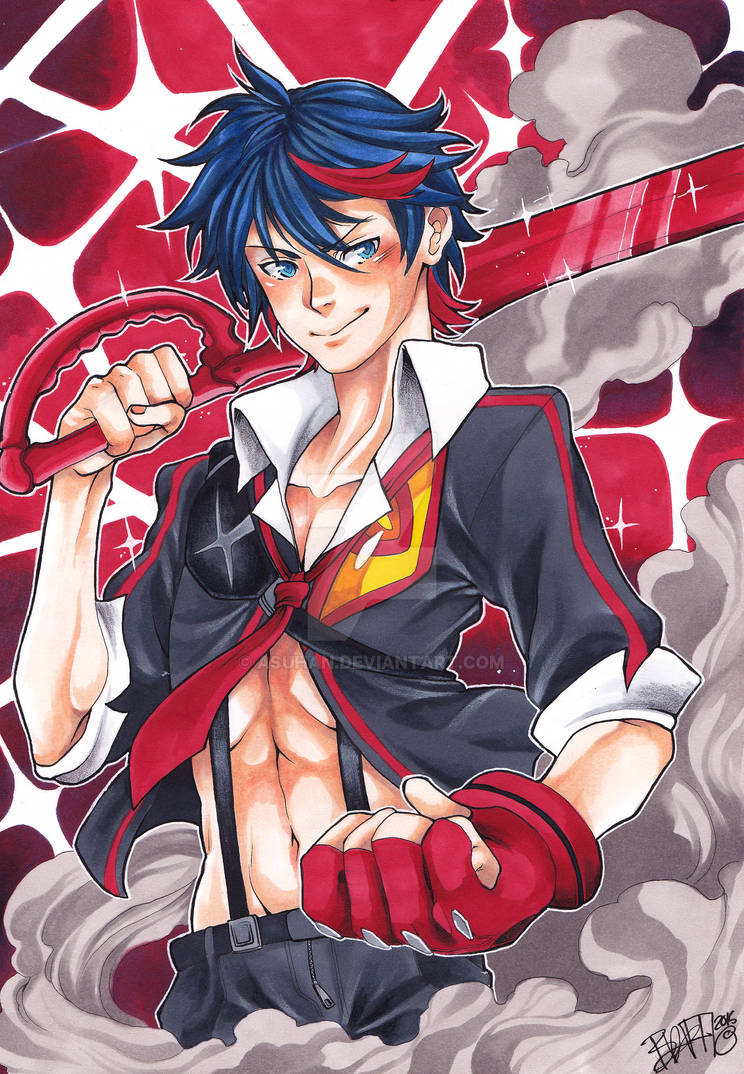 Ryuko Matoi Genderbend By Asuhan On Deviantart