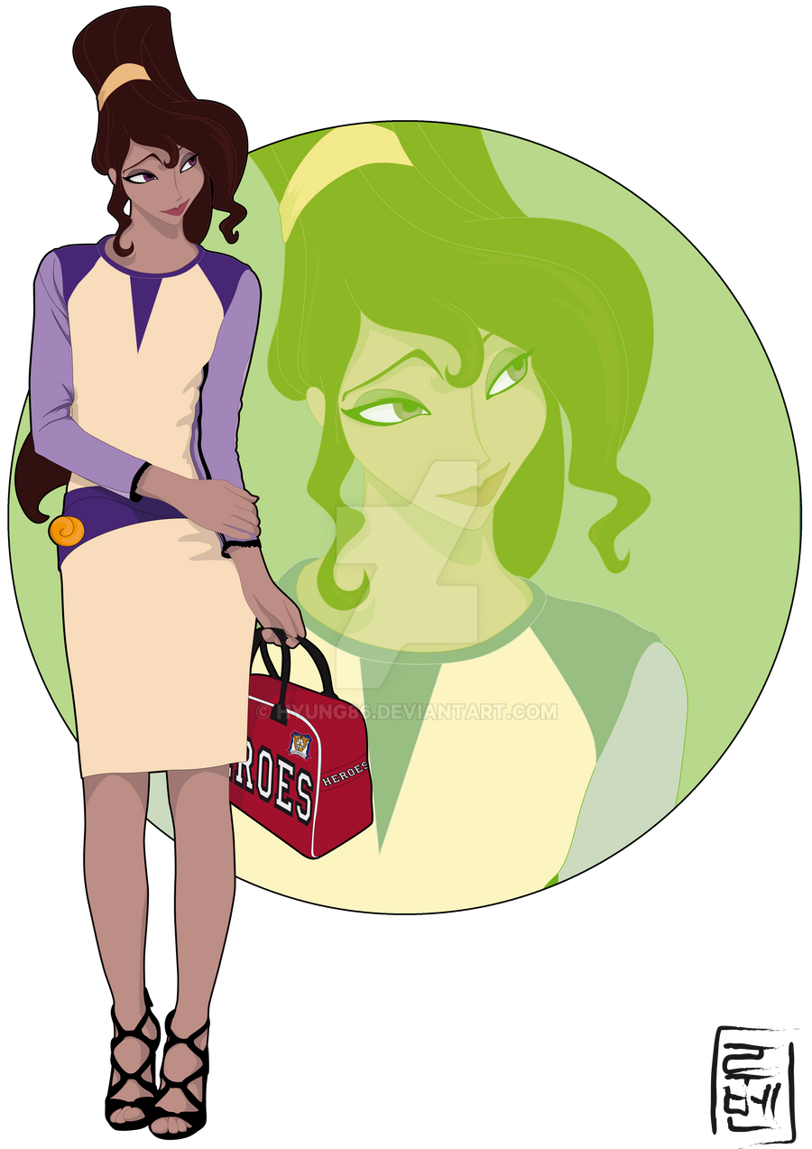 Disney University Megara By Hyung86 On Deviantart