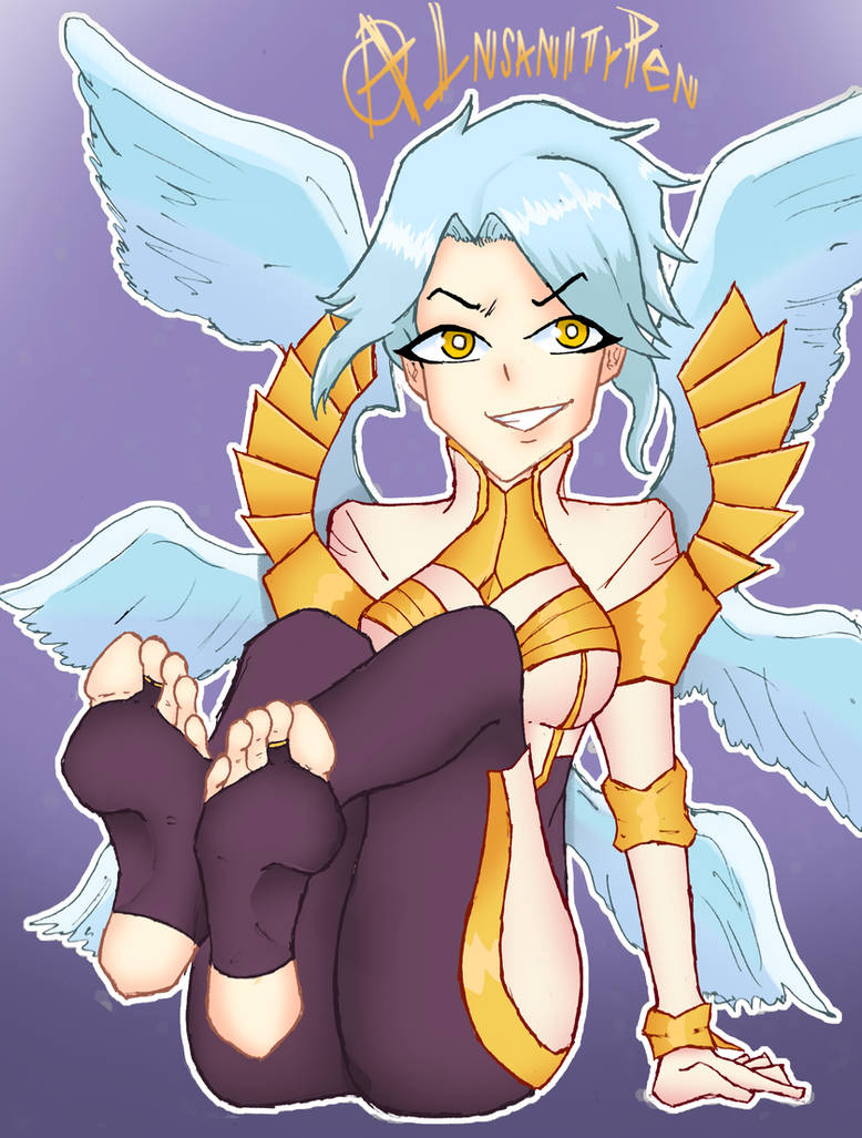 94 Kayle From League Of Legends Feet By Insanitypen On Deviantart