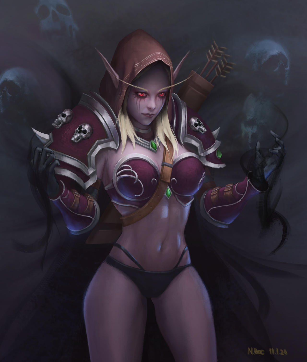 Sylvanas Fan Art By Tieudaokk On Deviantart