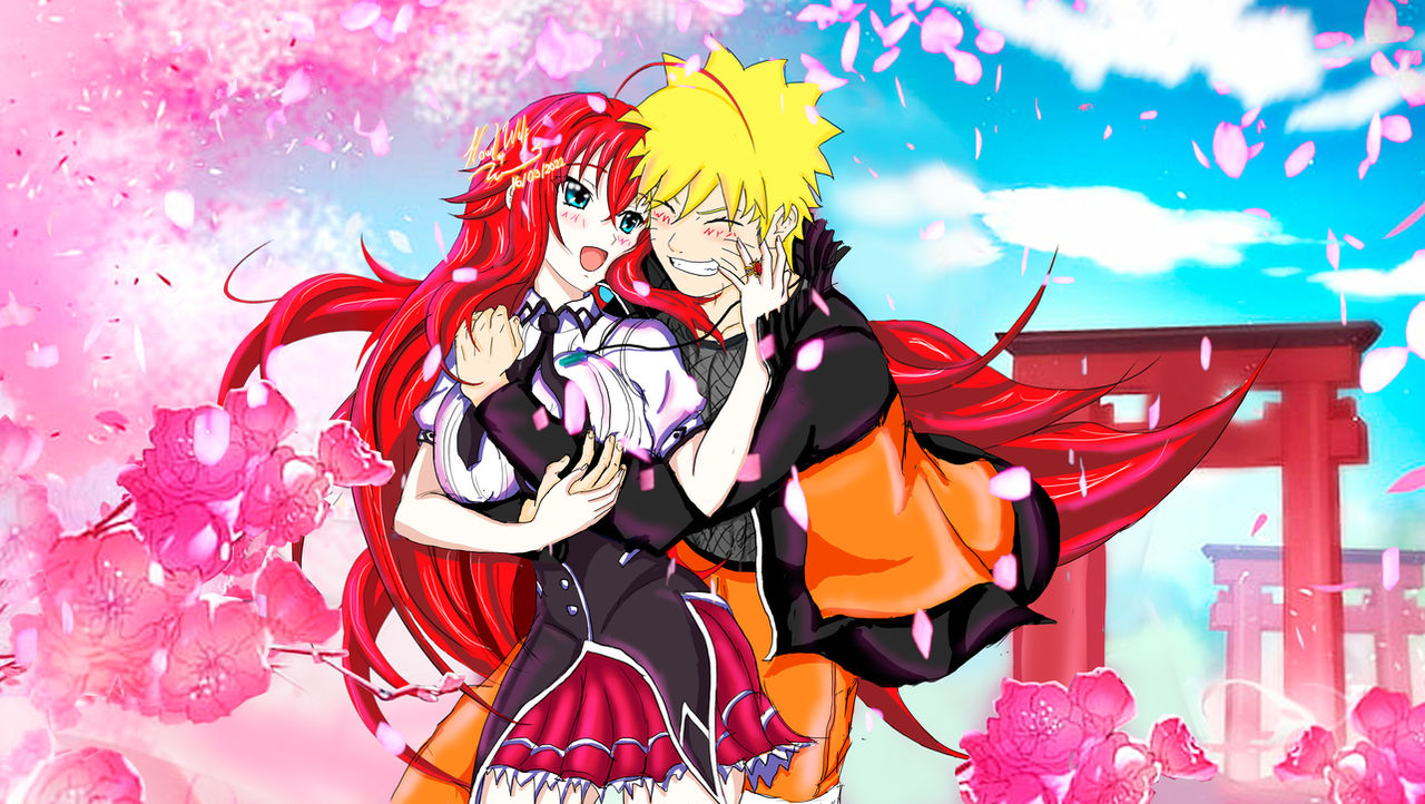 Narutoxrias Narurias Love By Howlofwolfpassionart On Deviantart