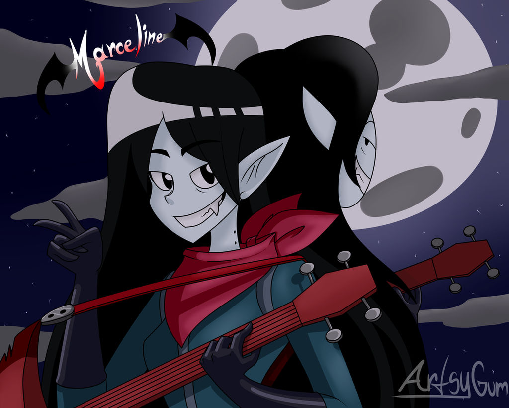 Marceline Obsidian Fanart By Artsygum On Deviantart