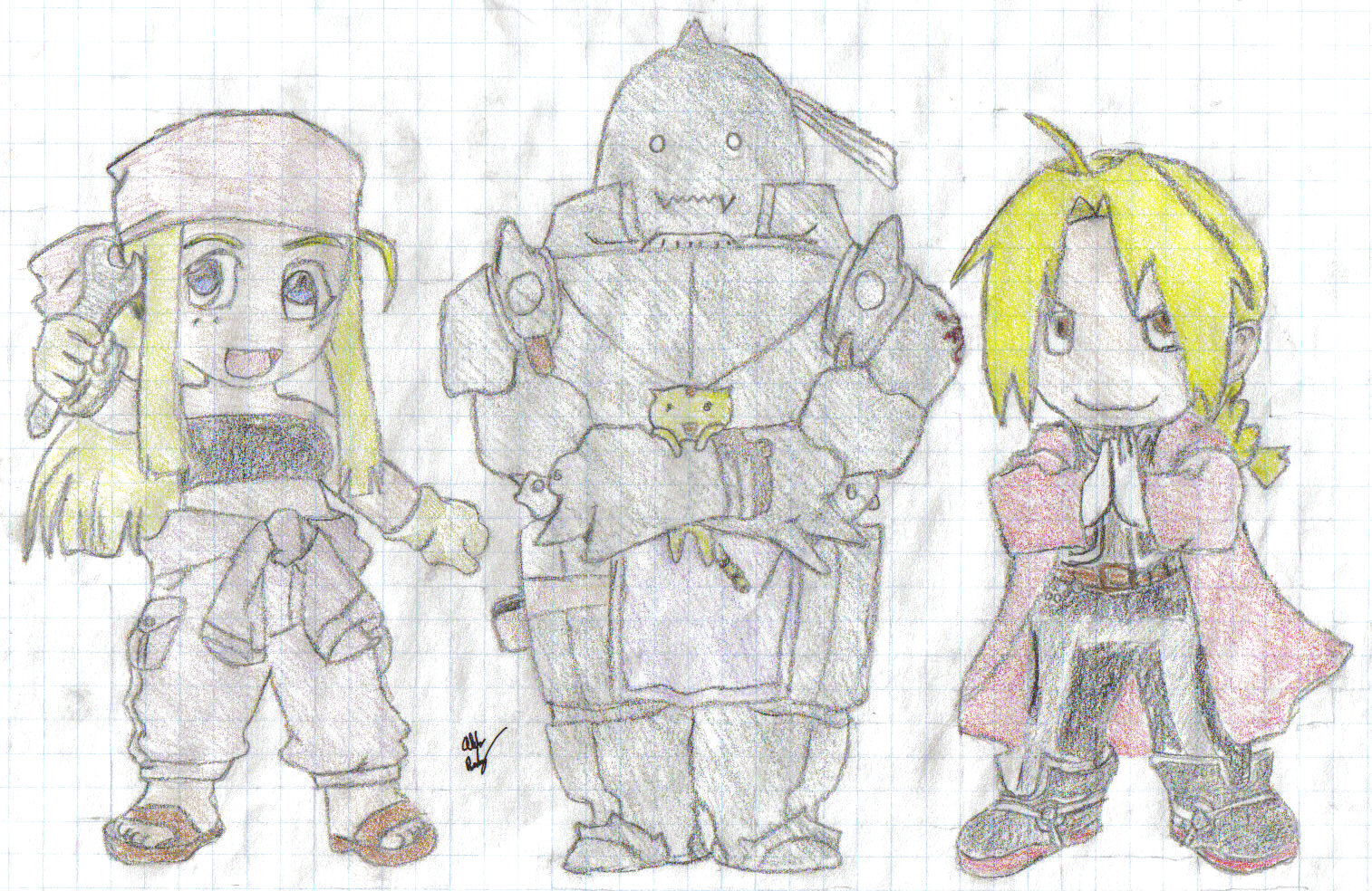 FMA Chibis by AlphaDragon90 on DeviantArt