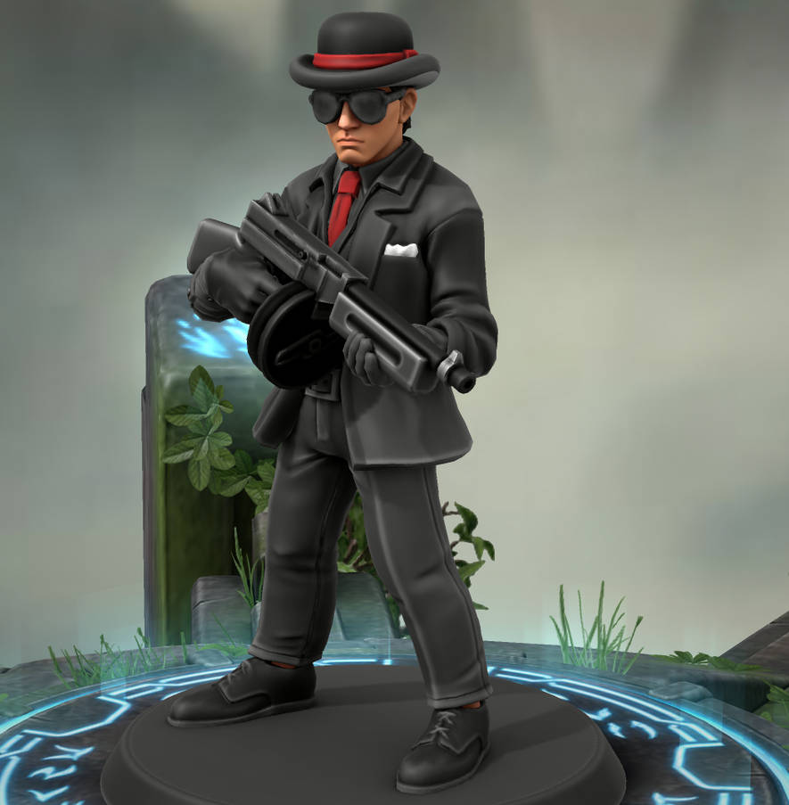 Davysmobster Tommy Gun Variant By Commanderjosh On Deviantart