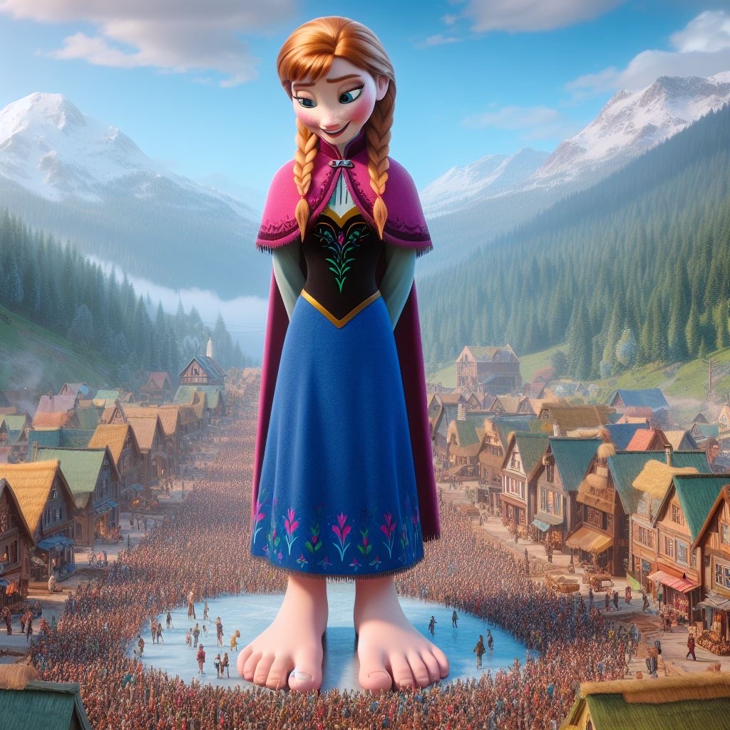 Anna As A Gentle Giantess Pt 1 By Cozybigman33 On Deviantart