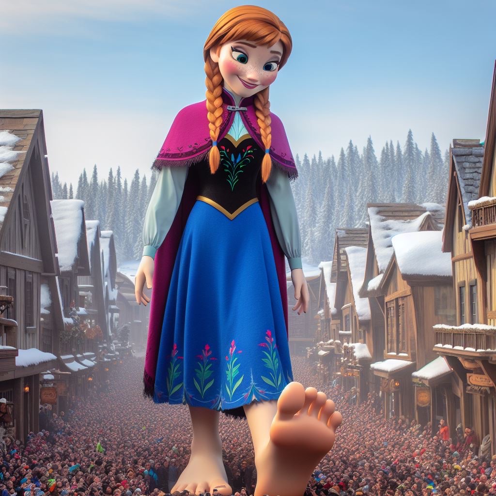 Anna As A Gentle Giantess Pt 2 By Cozybigman33 On Deviantart