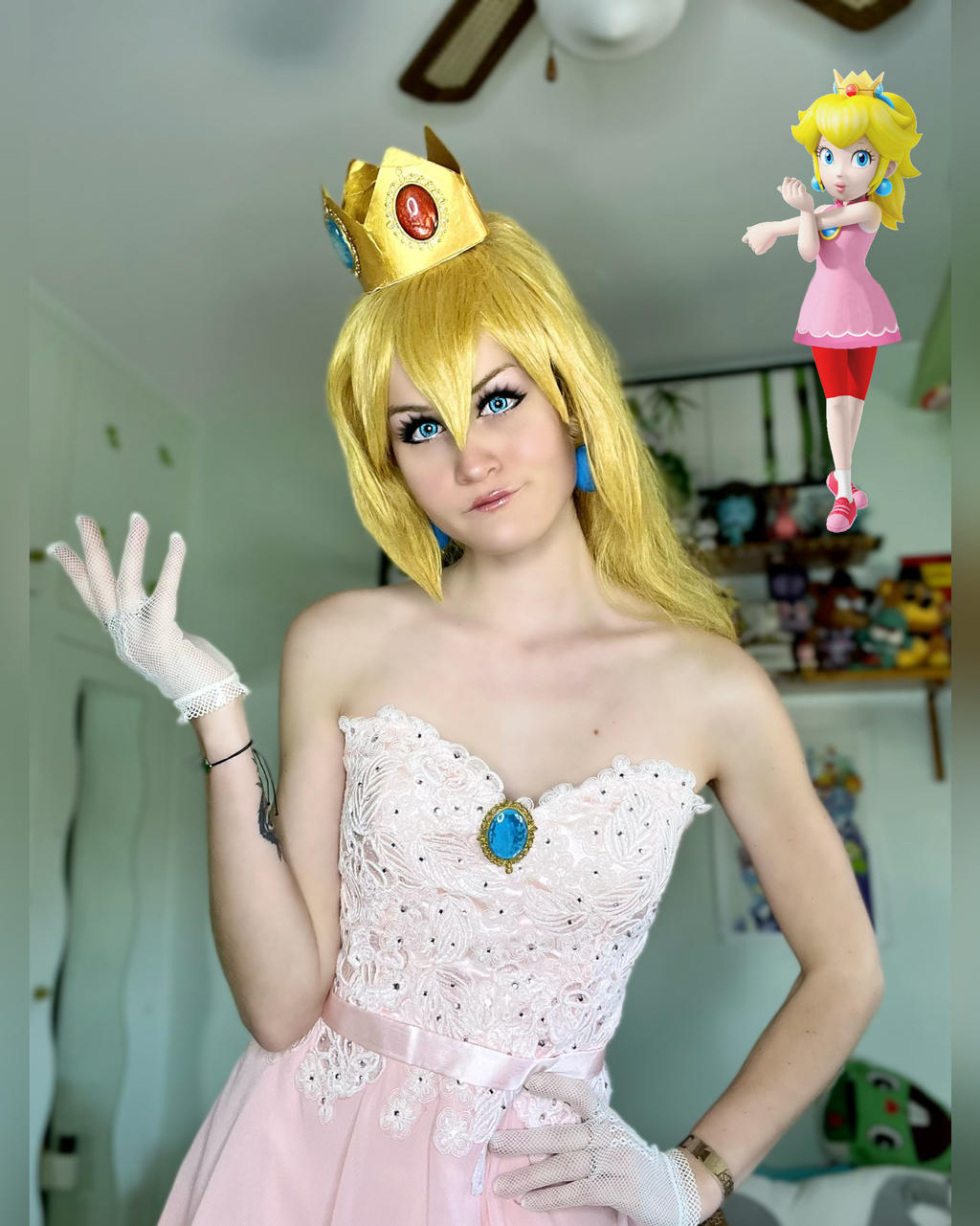 Princess Peach Cosplay By Mayamystique On Deviantart