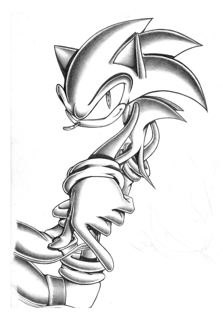 Sonic fan art by thiagosb on DeviantArt Sonic fan art by thiagosb on DeviantArt