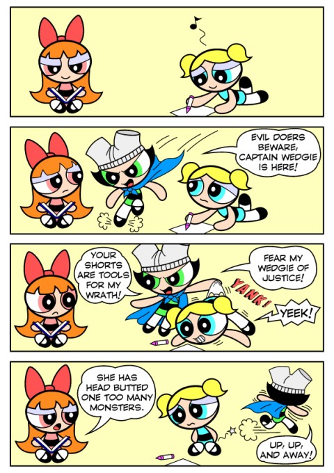 The Wrath Of Captain Wedgie by HMontes on DeviantArt