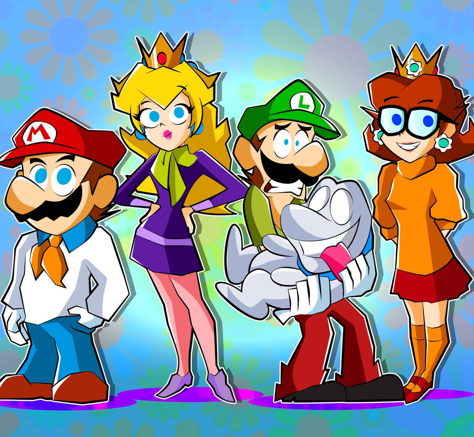 Scooby Doo As Super Mario Crossover By Maxamizerblake On Deviantart