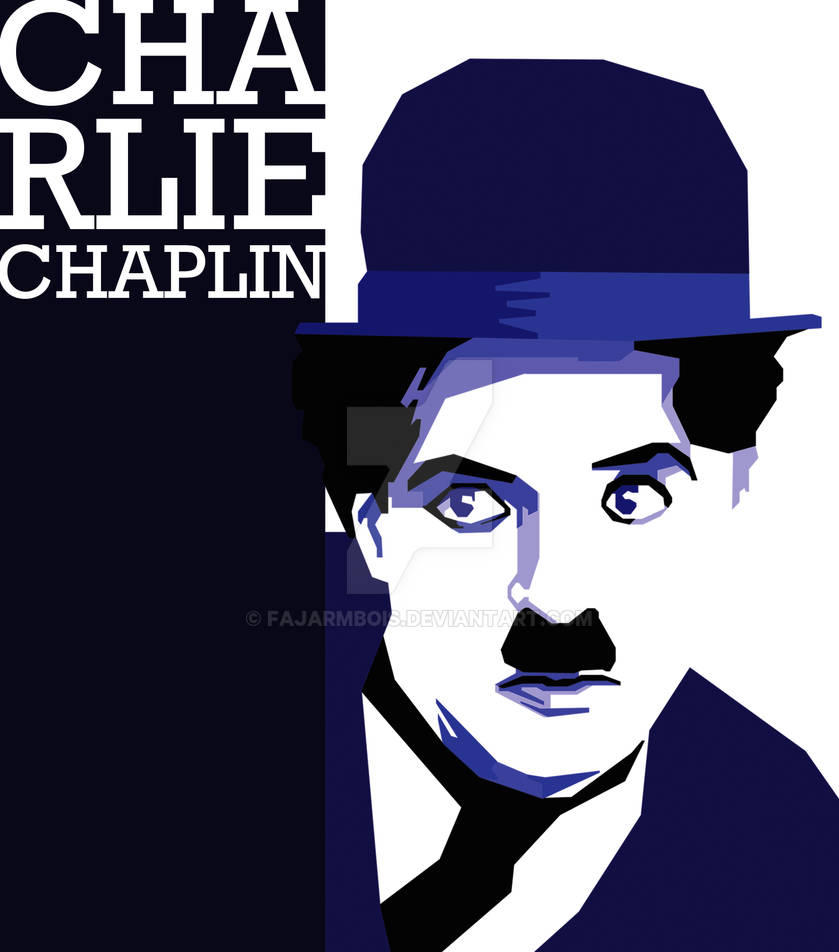 Charlie Chaplin (WPAP monochrome) by FajarMbois on DeviantArt Charlie Chaplin (WPAP monochrome) by FajarMbois on DeviantArt