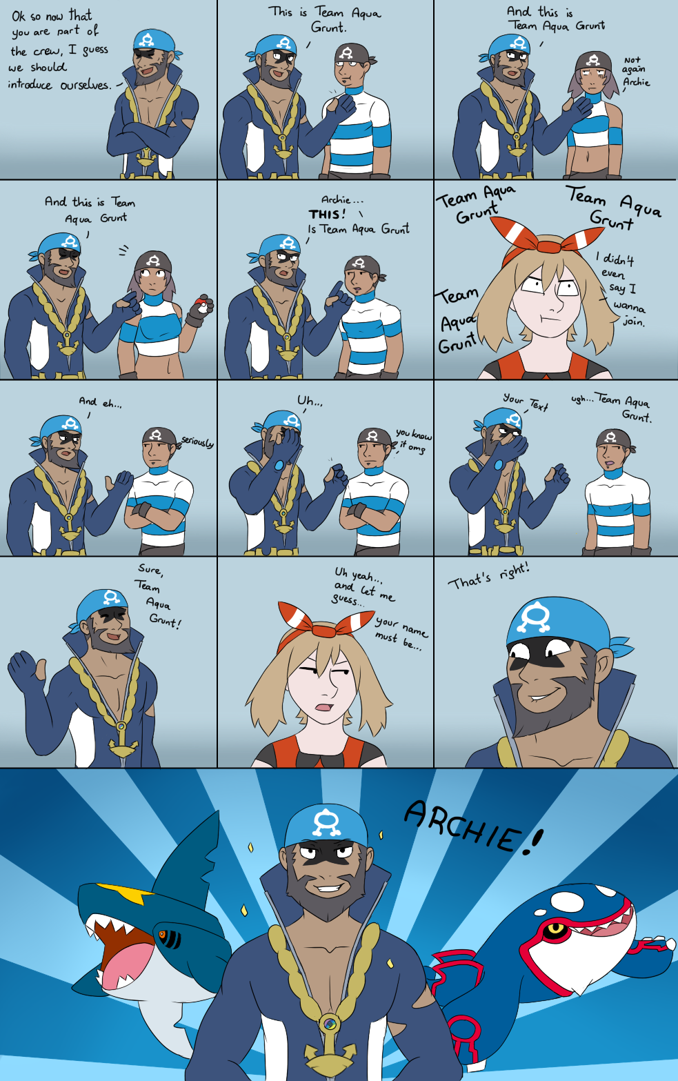 So I Heard You Wanna Join Team Aqua By Sevbd On Deviantart