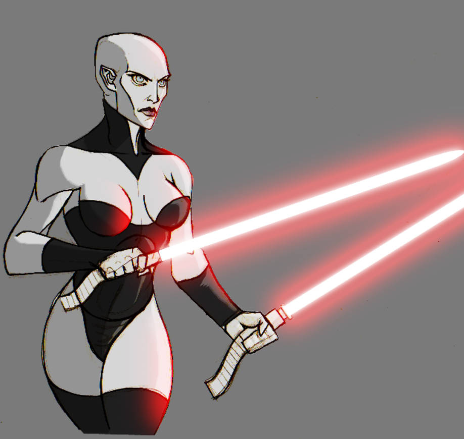 Asajj Ventress Work In Progress By Remortal On Deviantart