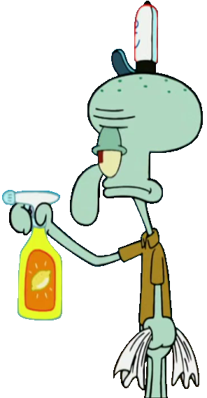 Squidward Tentacles Spongebob Squarepants By Thelivingbluejay On Deviantart