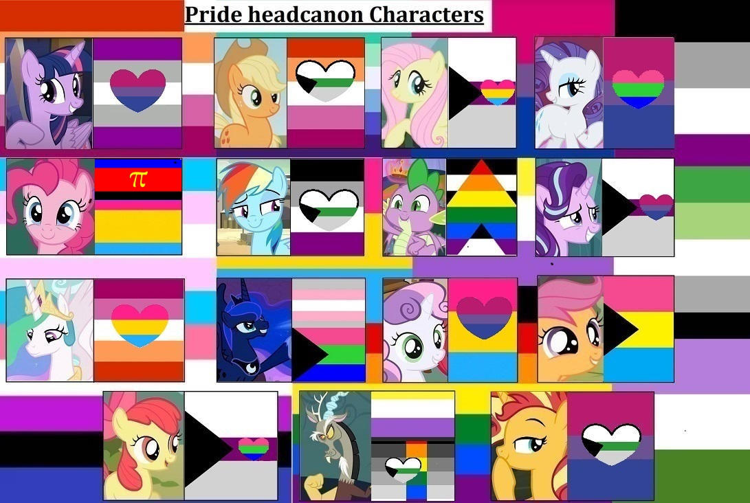 MLP: FIM LGBTQ+ Headcanons Part 1 by CallMeBlackBeauty on DeviantArt MLP: FIM LGBTQ+ Headcanons Part 1 by CallMeBlackBeauty on DeviantArt