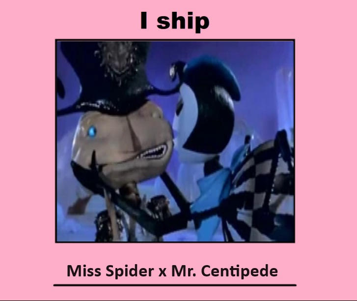 I Ship Miss Spider X Mr Centipede By Callmeblackbeauty On Deviantart