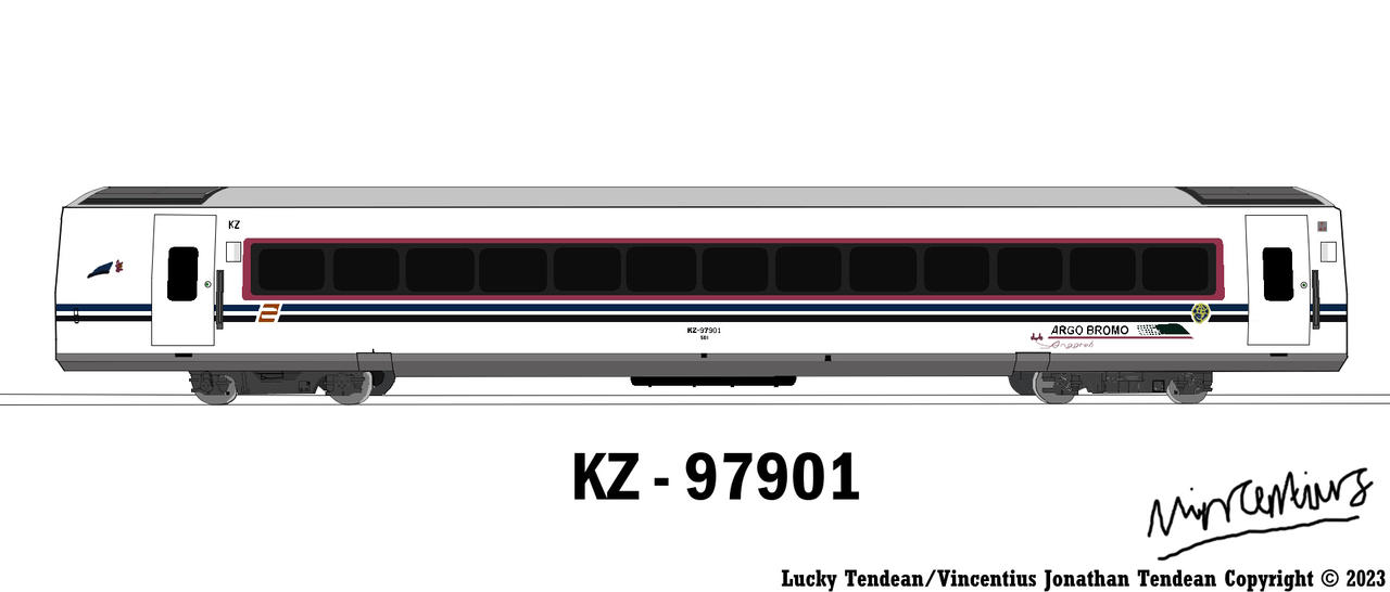 Kz 97901 Argo Anggrek Traincar By Luckytendean On Deviantart