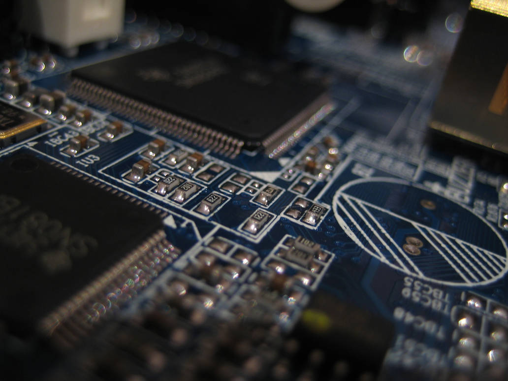 Gigabyte blue by keeperDD on DeviantArt
