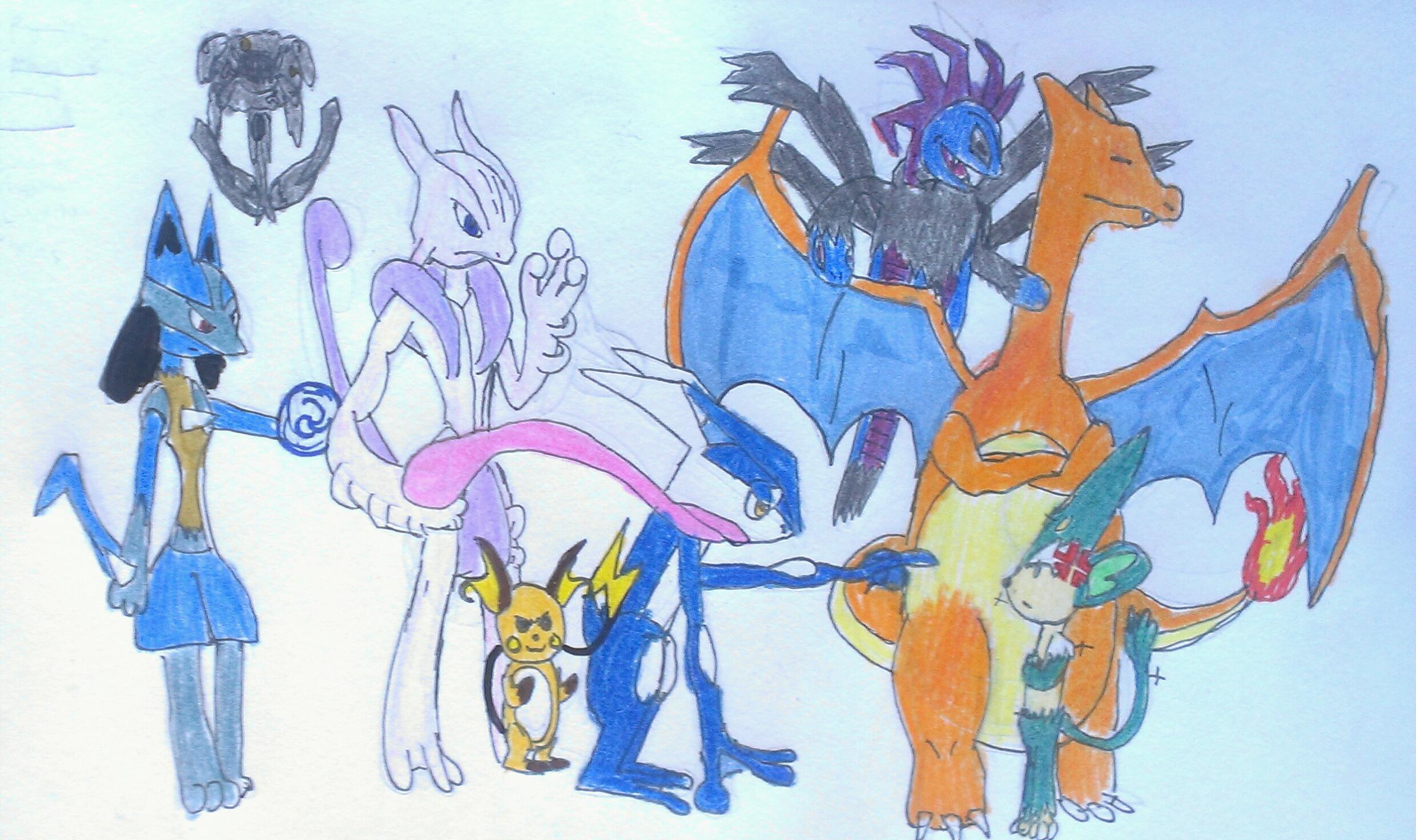 My Pokemon X Team By June Lol On Deviantart