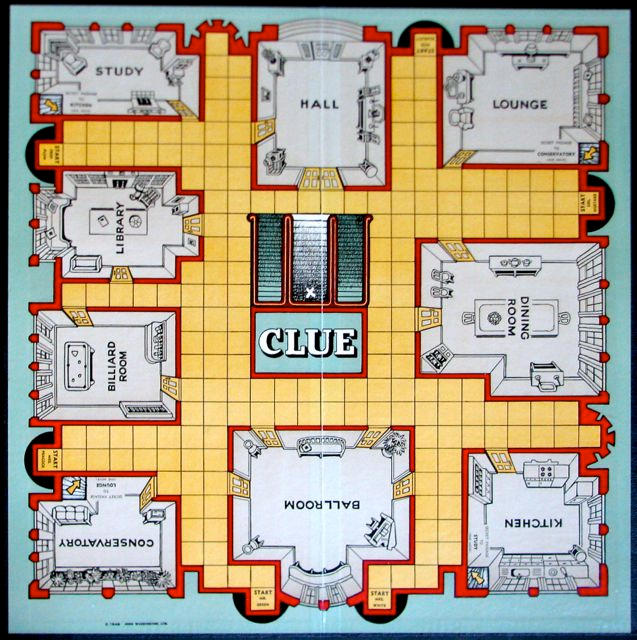Clue Board 1949 By Jdwinkerman On Deviantart