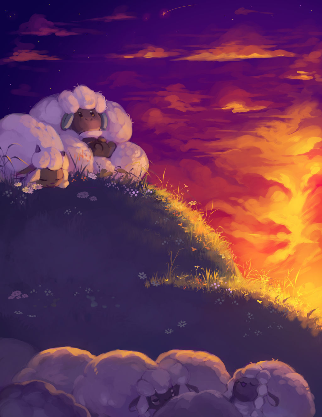 Counting Sheep by jalajalapeno on DeviantArt Counting Sheep by jalajalapeno on DeviantArt
