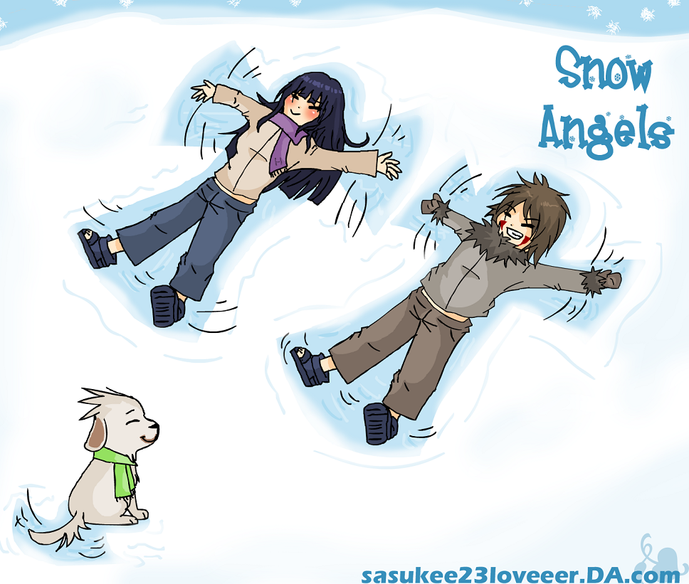 Anime Snow Angel